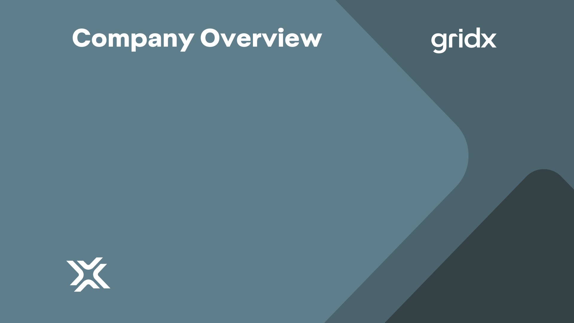 Gridx Company Overview Gridx