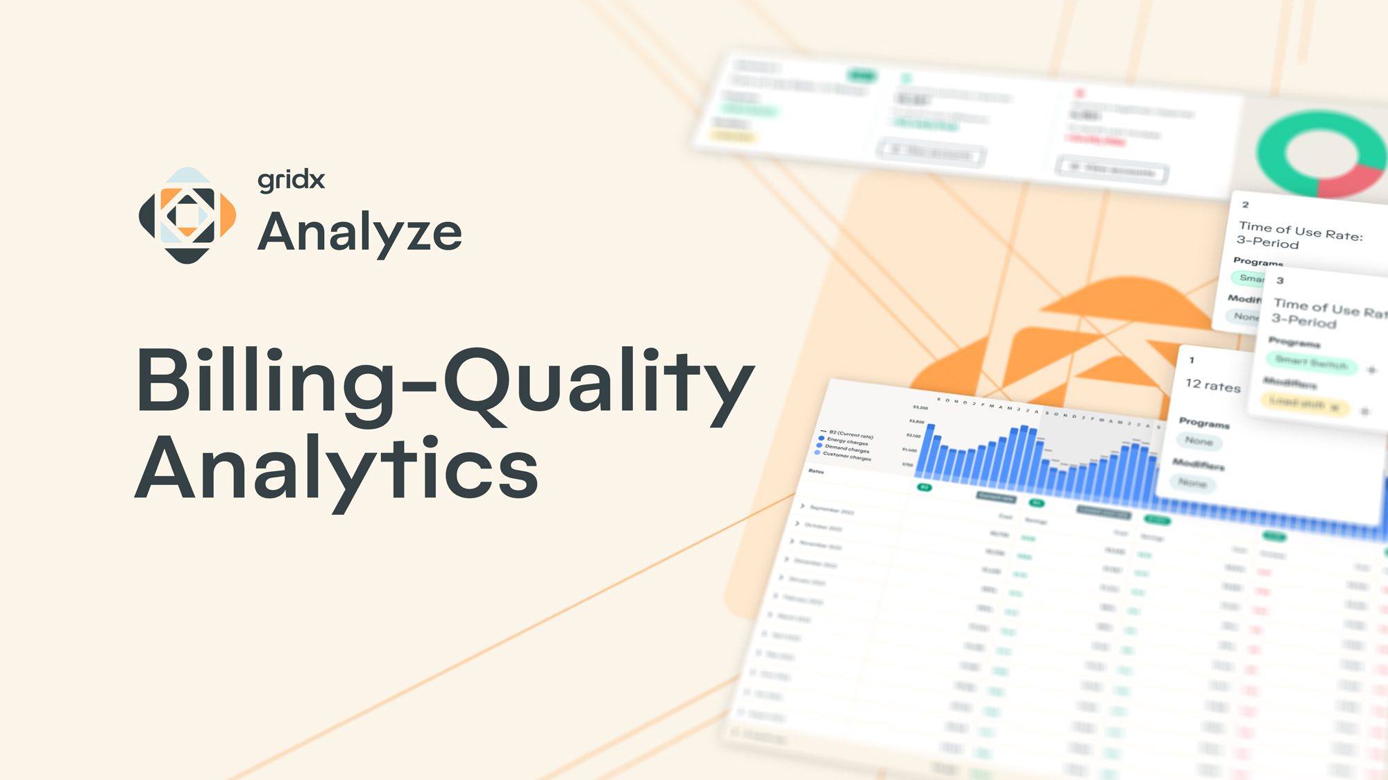 GridX Analyze | Billing Quality Utility Rate Analytics