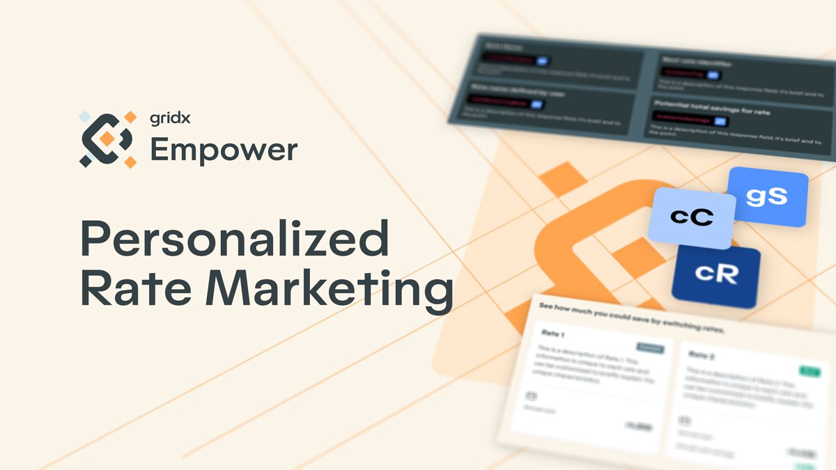GridX Empower | Personalized Utility Rate Marketing